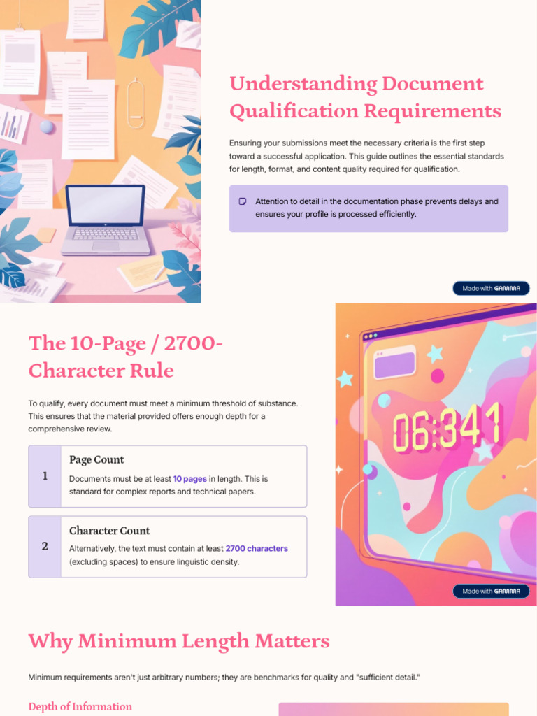 Understanding Document Qualification Requirements | PDF | Computing