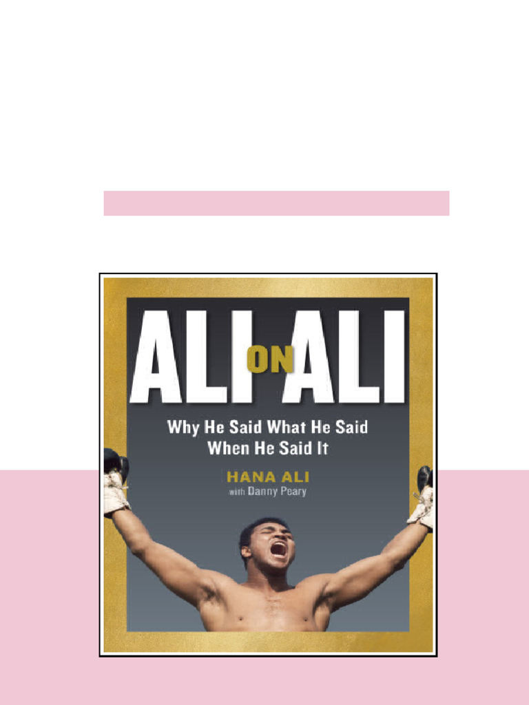 Ali On Aliwhy He Said What He Said When He Said It Hana Ali available ...