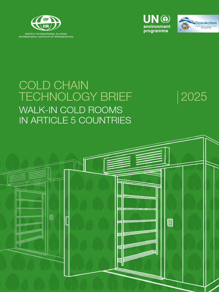 Walk-In Cold Rooms in Article 5 Countries | PDF | Refrigeration | Life ...