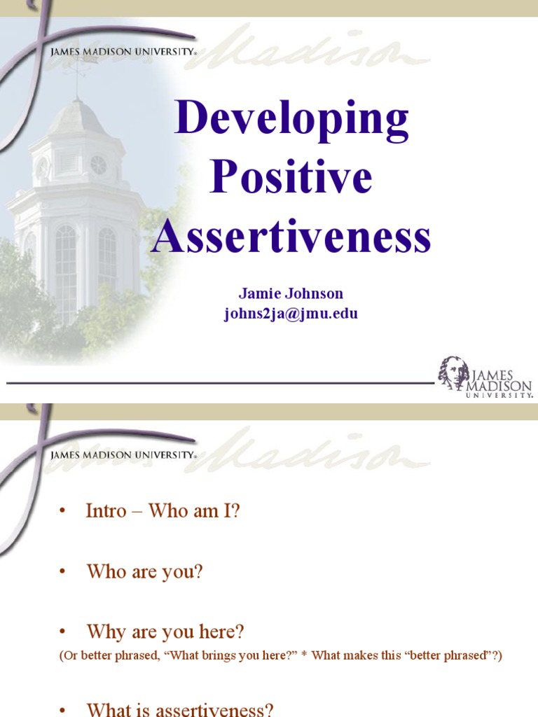 Assertiveness | PDF | Anger | Anxiety