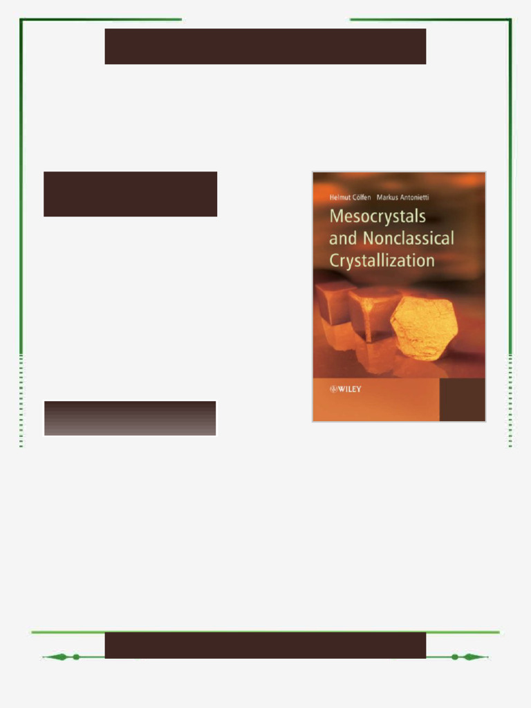 66632 | PDF | Crystal | Nucleation