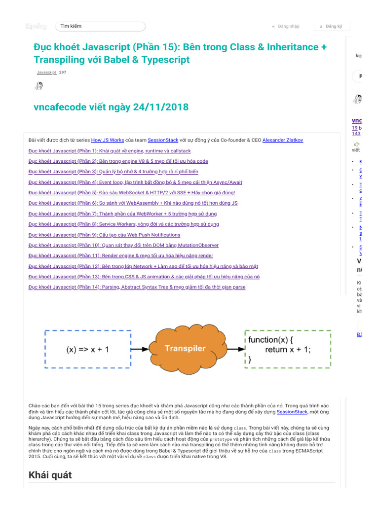 Đục Khoét Javascript (Phần 15)_ Bên Trong Class & Inheritance ...