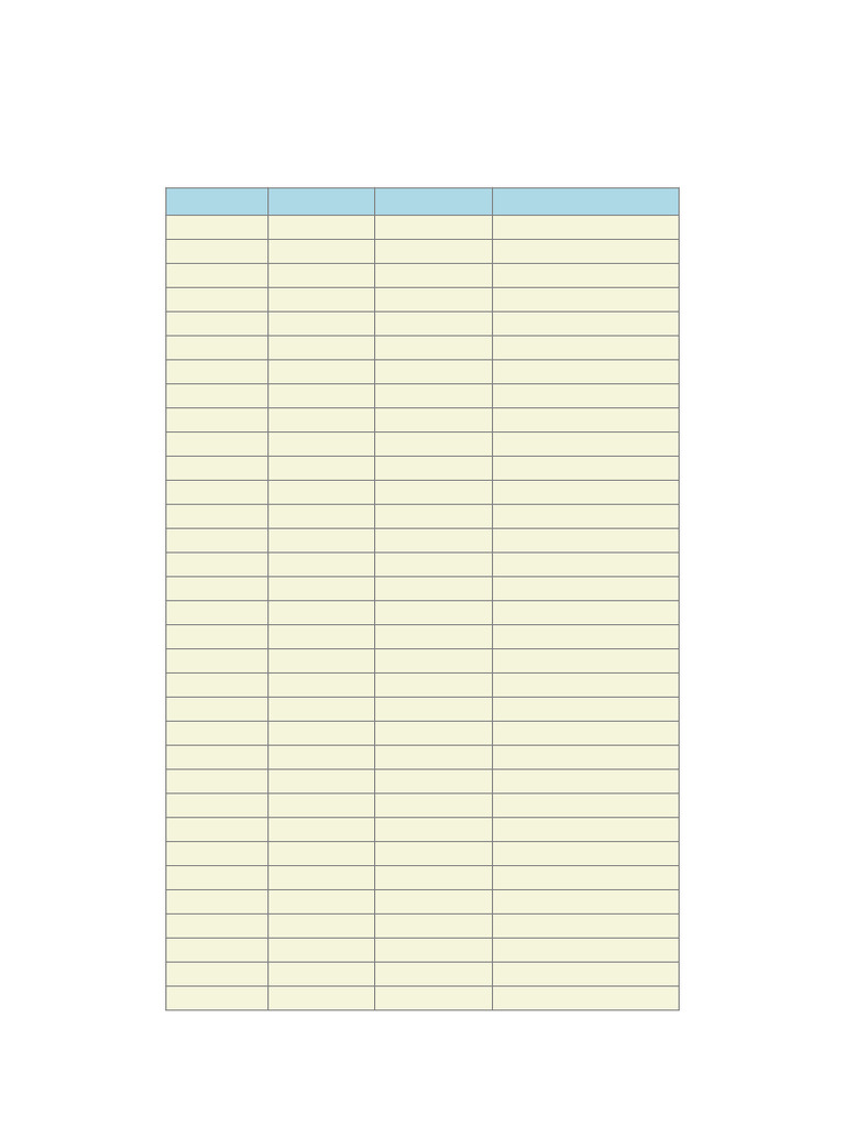 Swedish Verbs Table | PDF