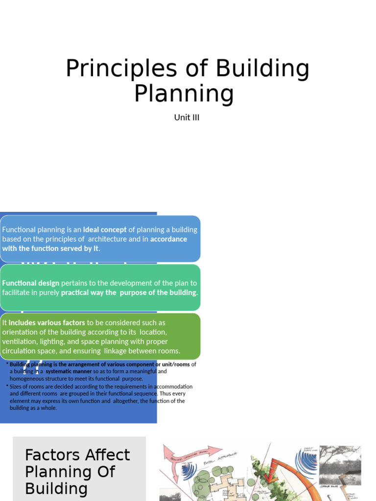 Functional Building Planning Principles | PDF | Stairs | Building