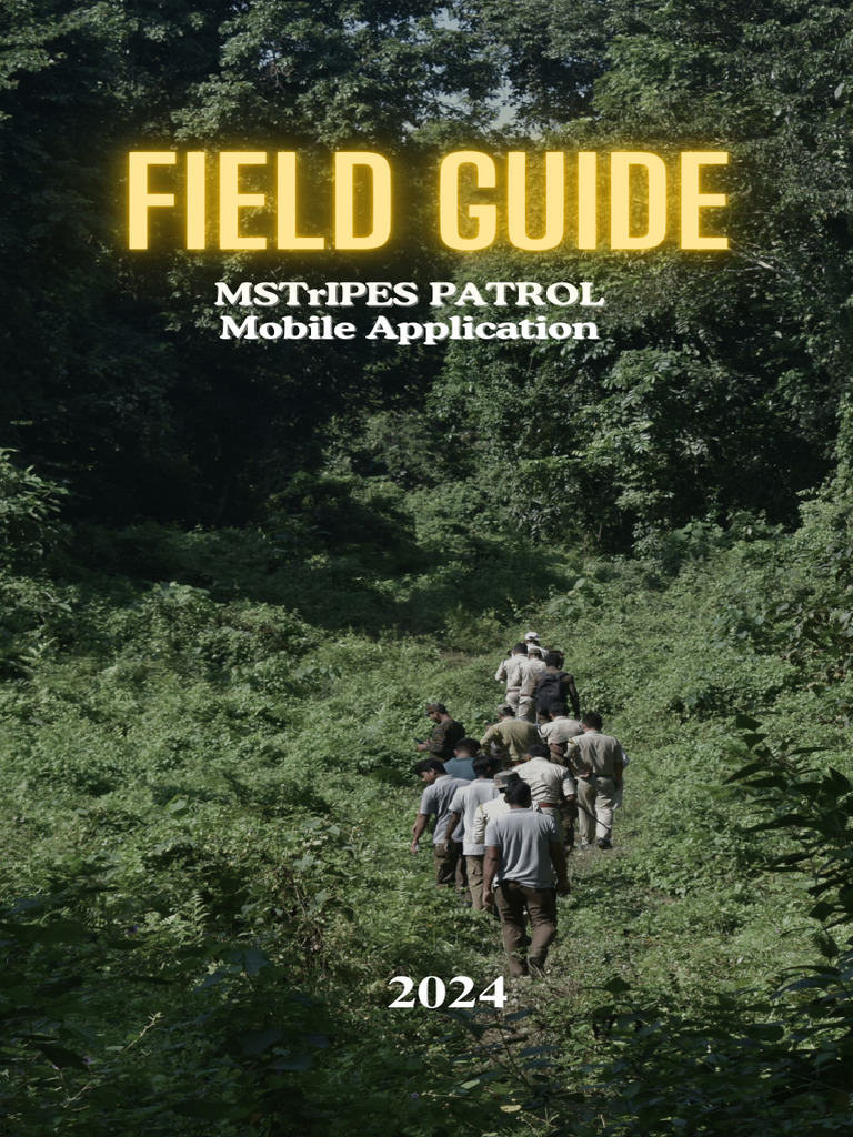 Patrol UserGuide | PDF | Conservation Biology | Mobile App
