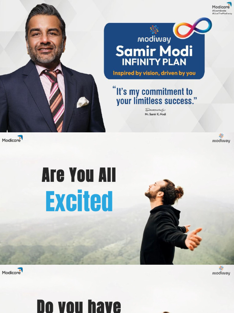 Modicare Infinity Plan Training | PDF