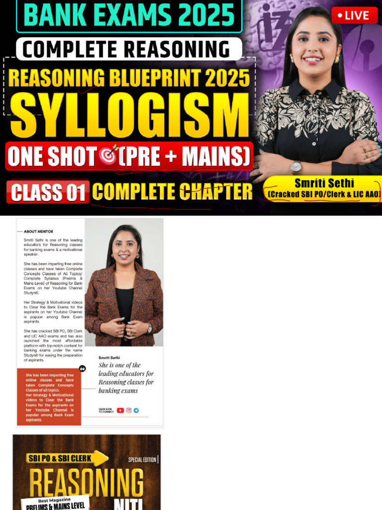 Class_1_Syllogism | PDF