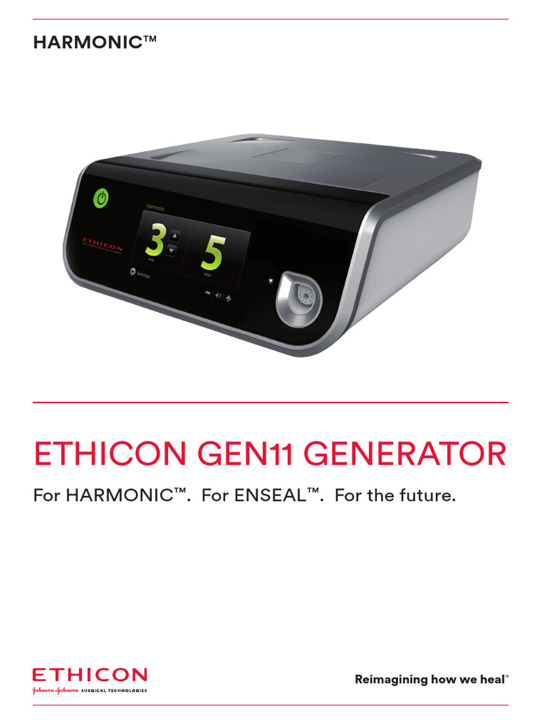 EMEA Ethicon Generator G11 Product Brochure 055117 230428 | PDF ...