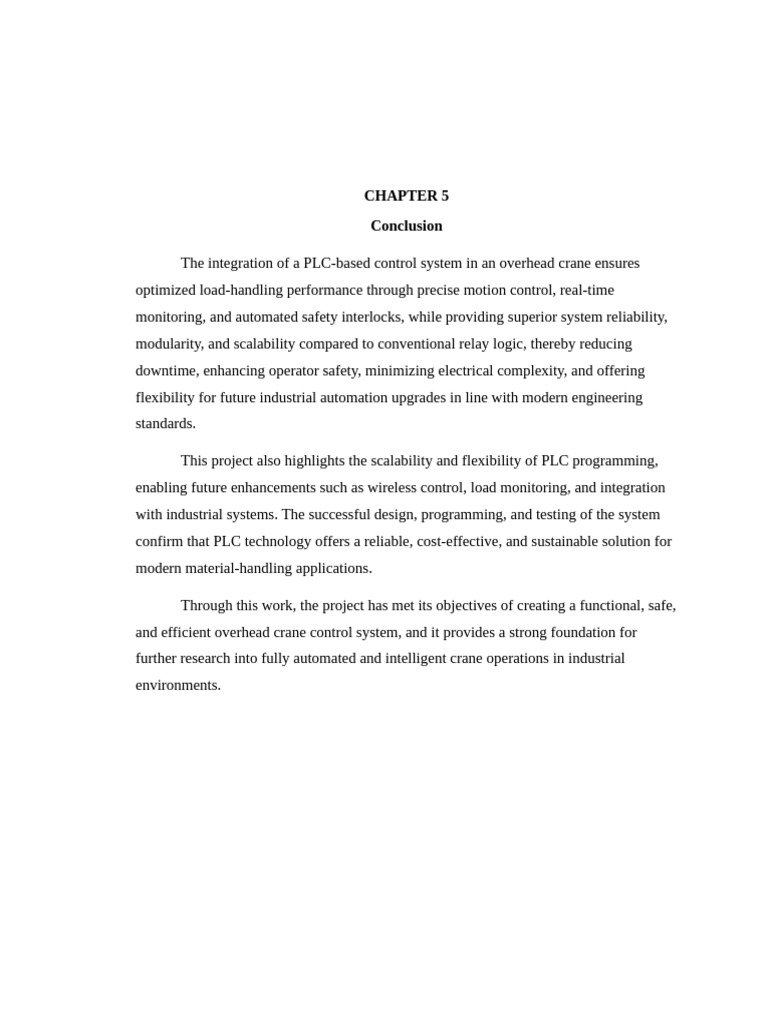 CHAPTER 5 Conclusion | PDF