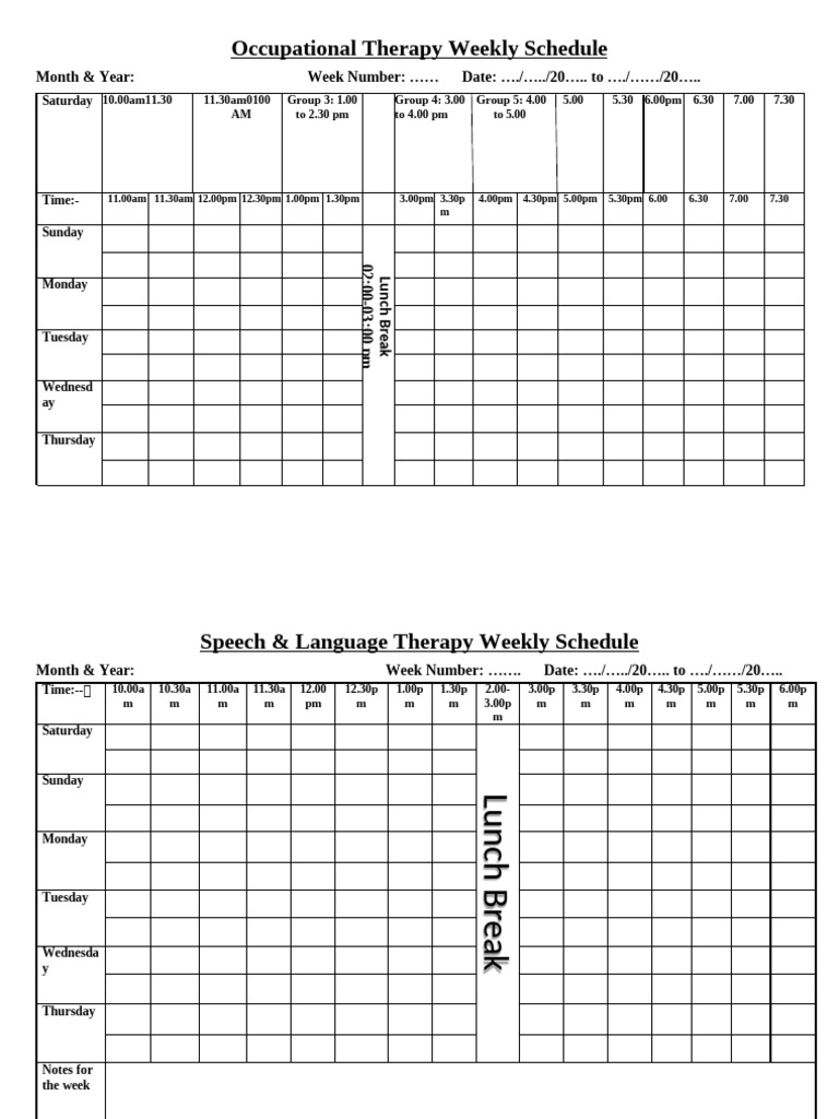 Patient Scheduling A4 Size | PDF