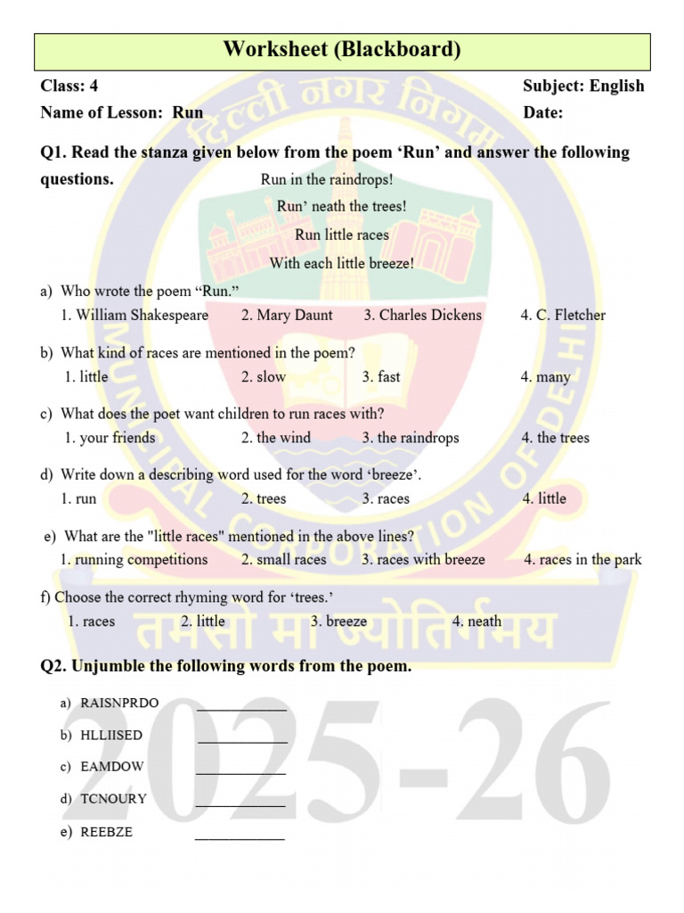 WSB_ENG_P3.1_C4 | PDF | Poetry