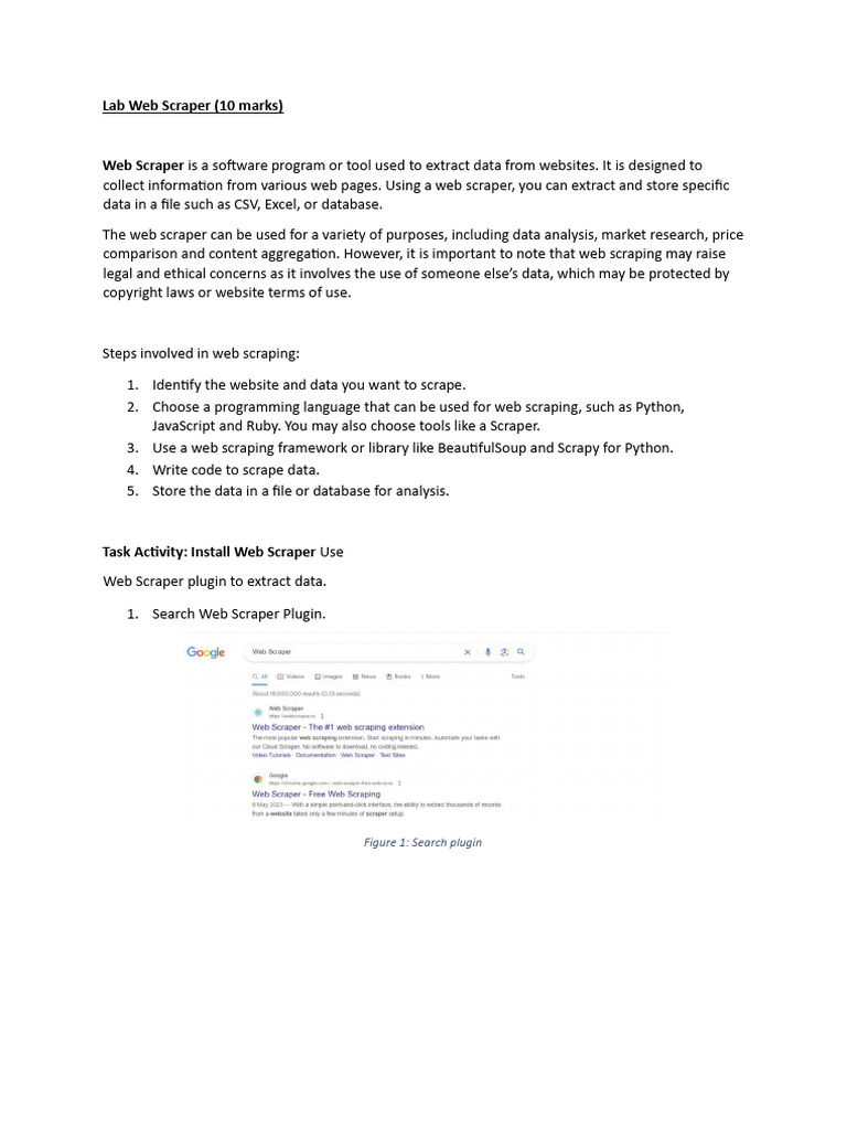 Lab Web Scraper_2025388695_muhammad Danish Irfan Bin Mohd Sazli | PDF ...