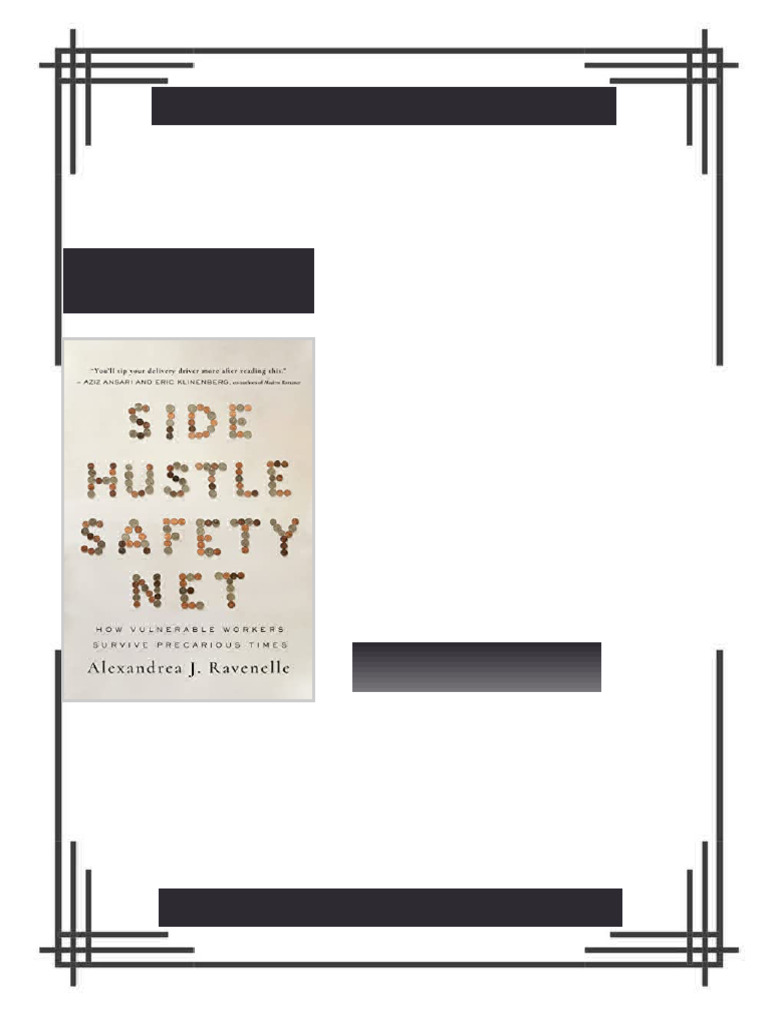 Side Hustle Safety Net How Vulnerable Workers Survive Precarious Times ...