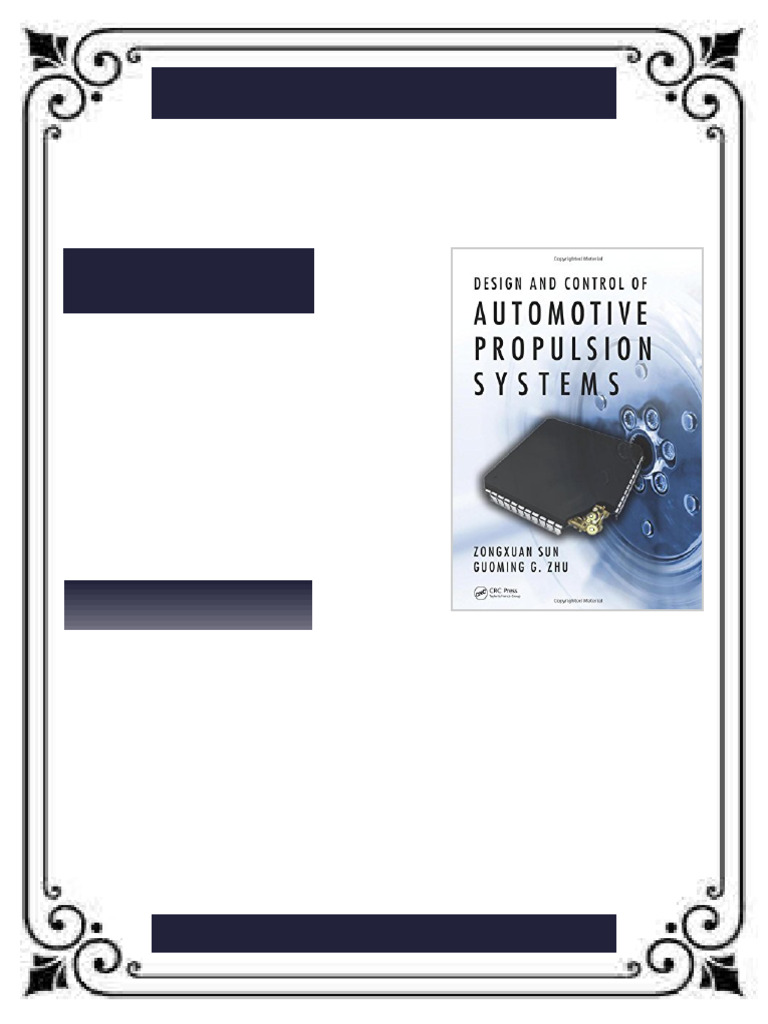 Design and Control of Automotive Propulsion Systems 1st Edition ...