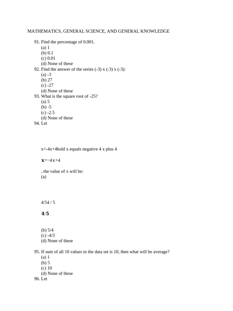 Mathematics Mpt | PDF | Mean | Triangle