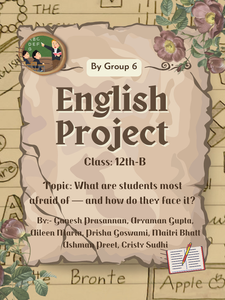 English Project | PDF | Fear | Anxiety