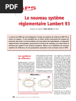 Projections Lambert-93 et CC 9 zones en France | PDF | Cartographie ...
