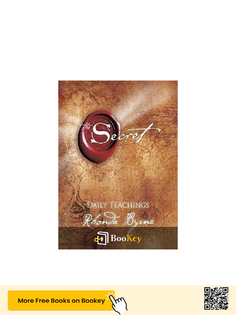 The Secret Daily Teachings PDF | PDF | Thought | Law Of Attraction (New ...