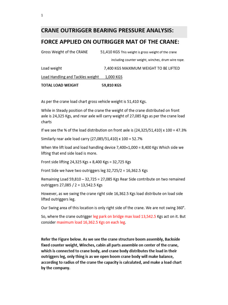 Analysis of Beam and Steel Plate-R1 | PDF | Crane (Machine) | Axle