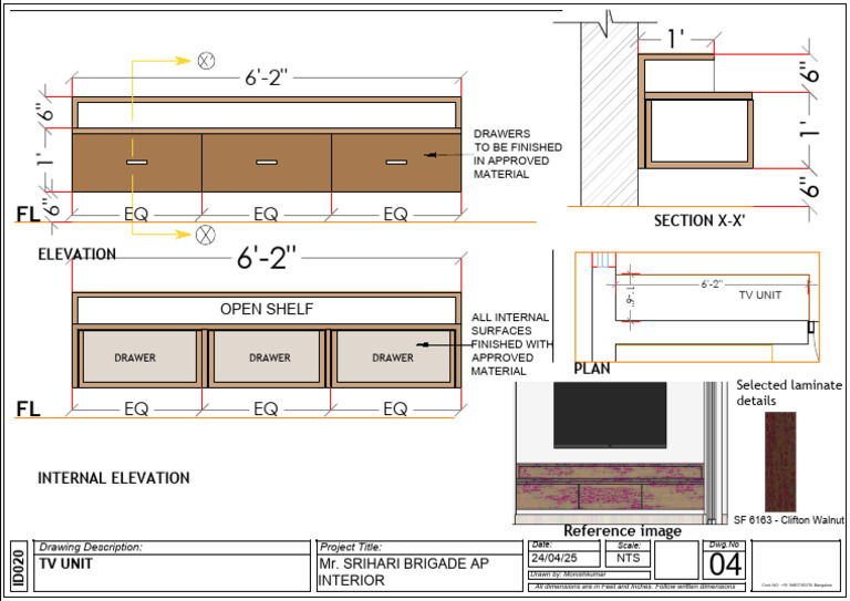 ID020_SRIHARI BRIGADE AP WOOD WORK DETAILS (1)-1-5-part-4 | PDF ...