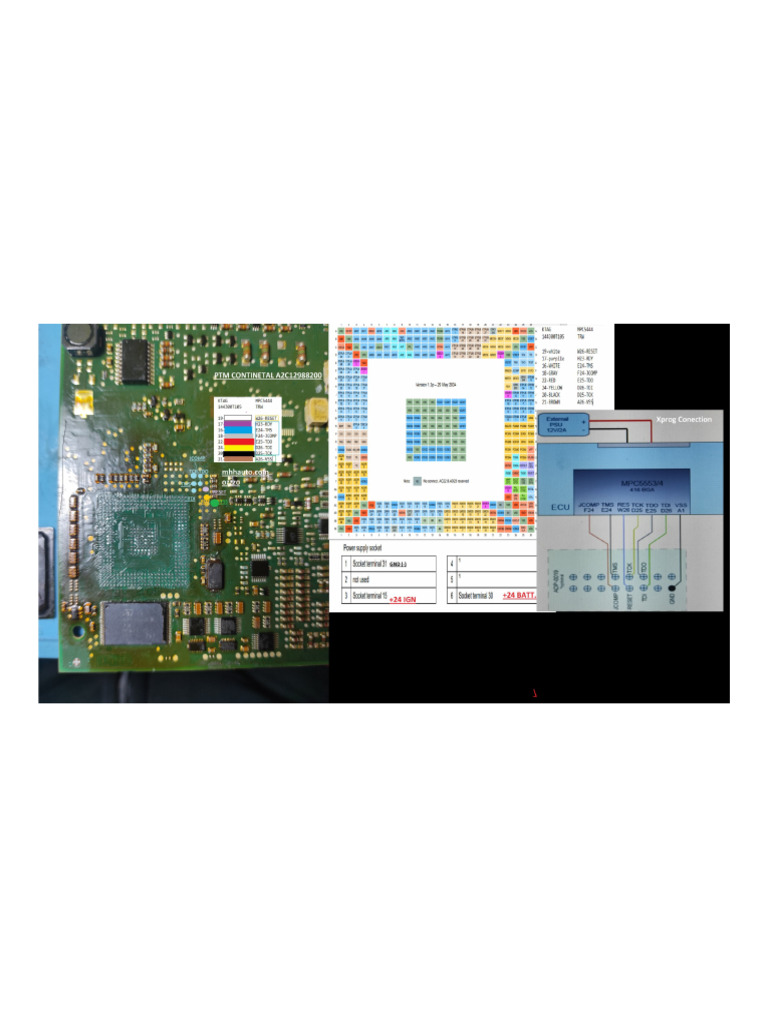 Man PTM Pinout | PDF