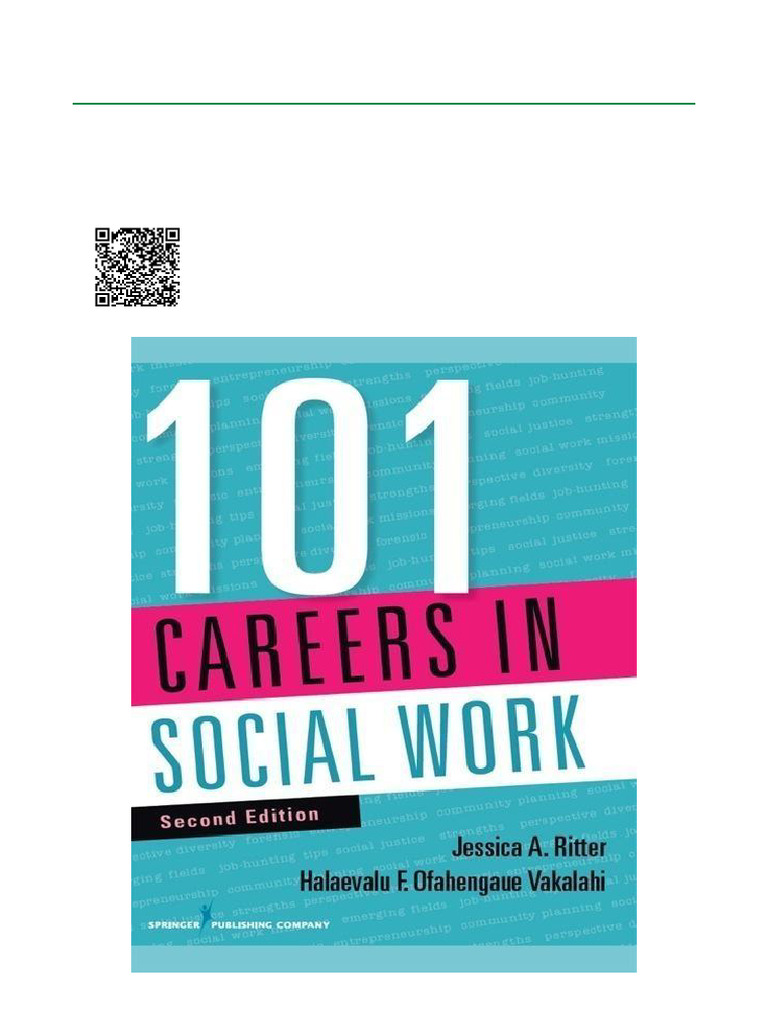 101 Careers in Social Work, Second Edition - 2nd Edition ISBN ...