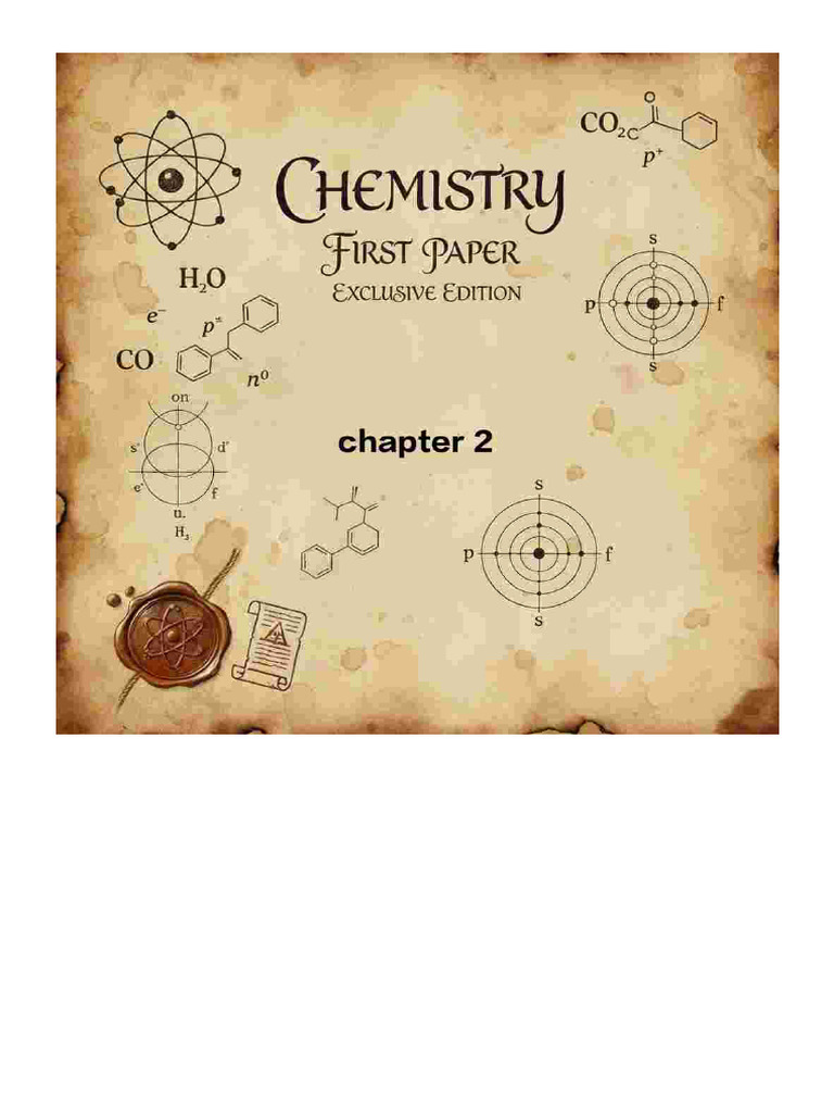 chemistry 1st paper chapter 2 | PDF