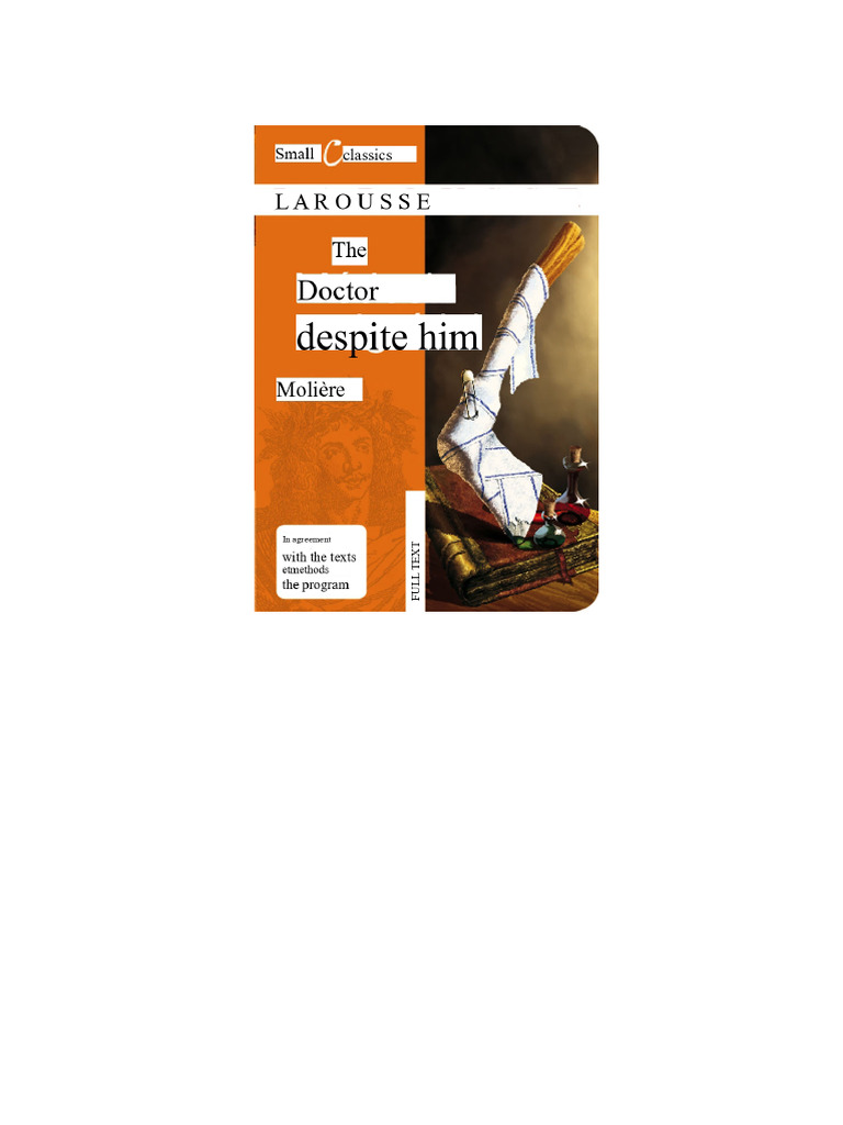 The Doctor in Spite of Himself - Molière | PDF | Molière