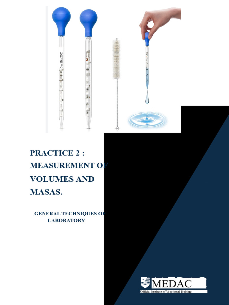 Laboratory Techniques: Volume & Mass Measurement | PDF | Volume | Quantity