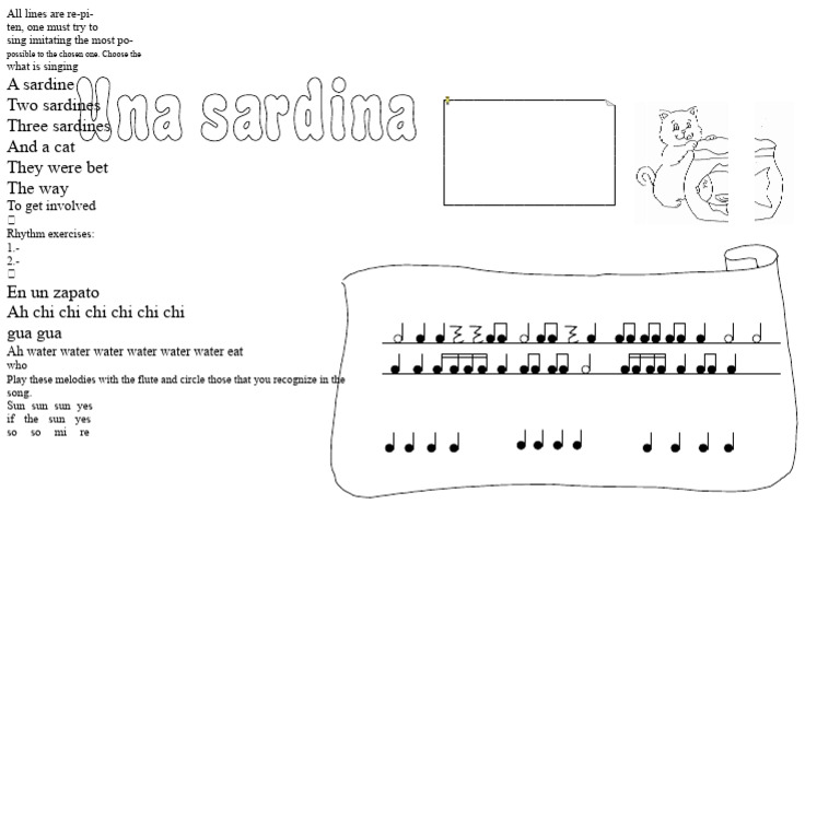 Singing and Rhythm Exercises Guide | PDF