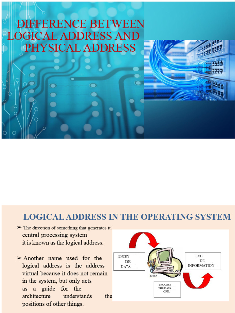 Logical vs Physical Address Explained | PDF | Computer Data Storage ...