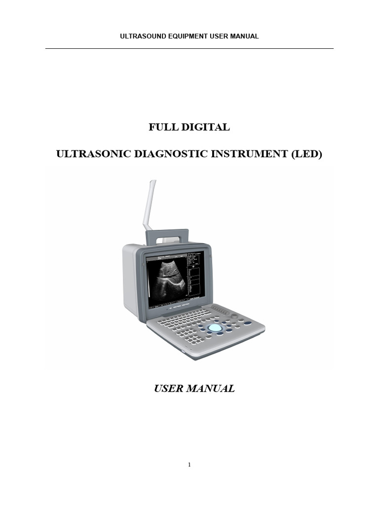 F5 Ultrasound User Manual | PDF | Electrical Connector | Ultrasound