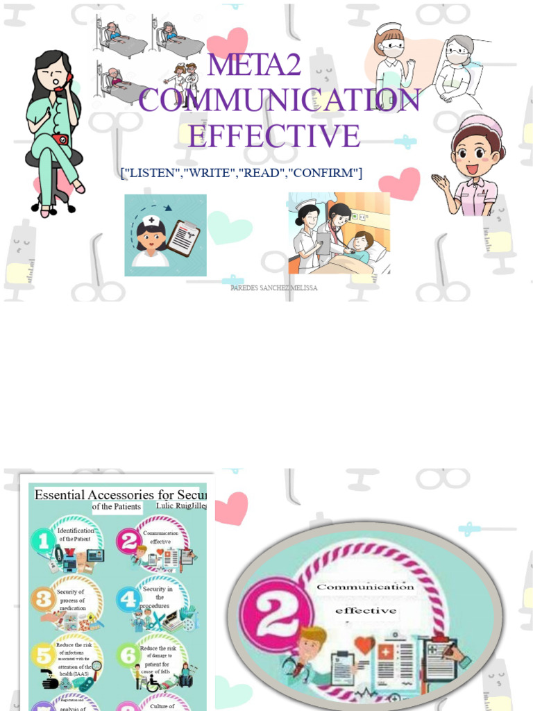 Effective Communication in Healthcare | PDF | Medicine | Health Care