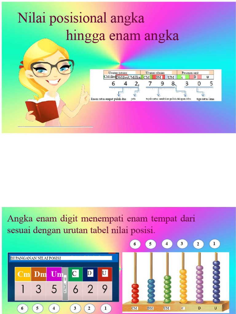 Memahami Nilai Posisi Angka Enam Digit | PDF