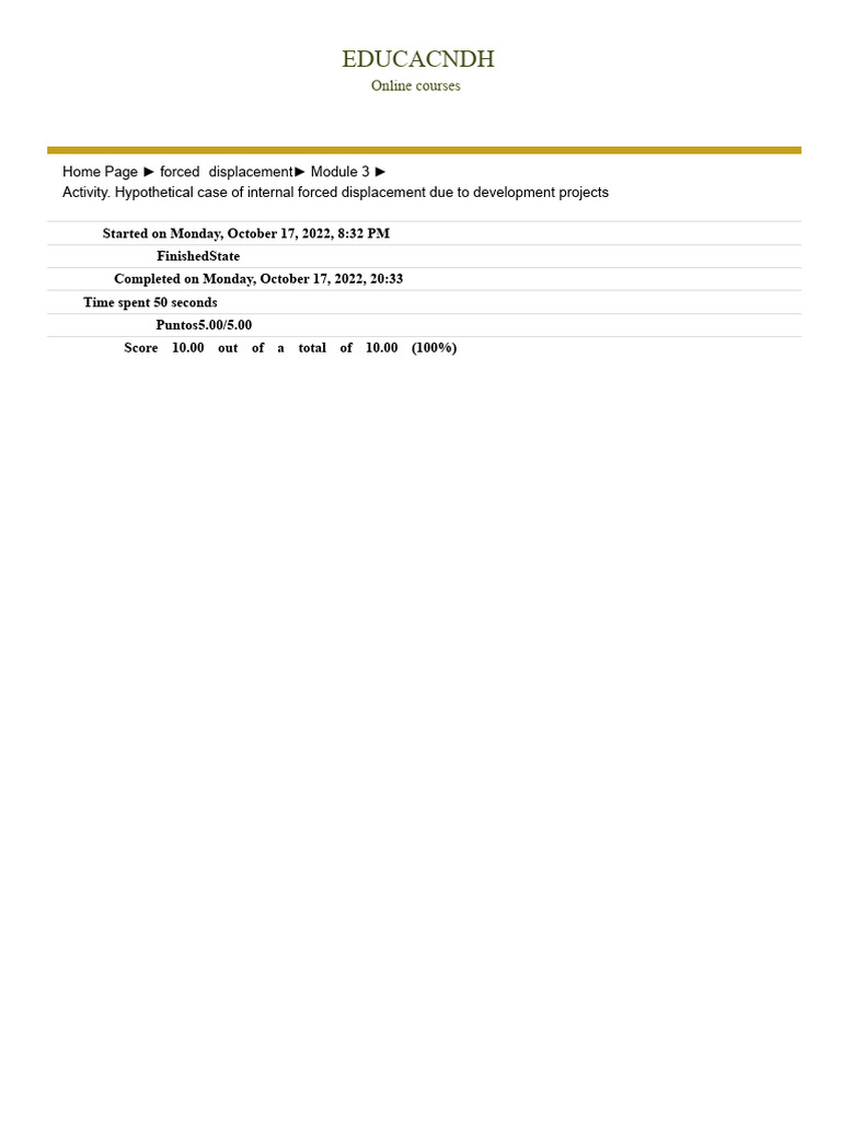 Ururúa Community Displacement Case Study | PDF | Human Rights ...