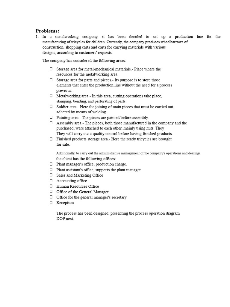 Exercises-Plant Layout | PDF | Refractory | Brick