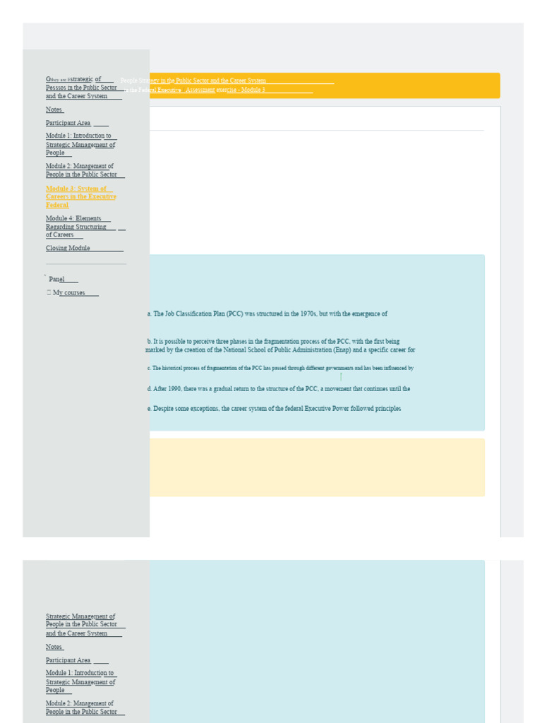 Assessment Exercise - Module 3_ Review of the attempt | PDF | Strategic ...