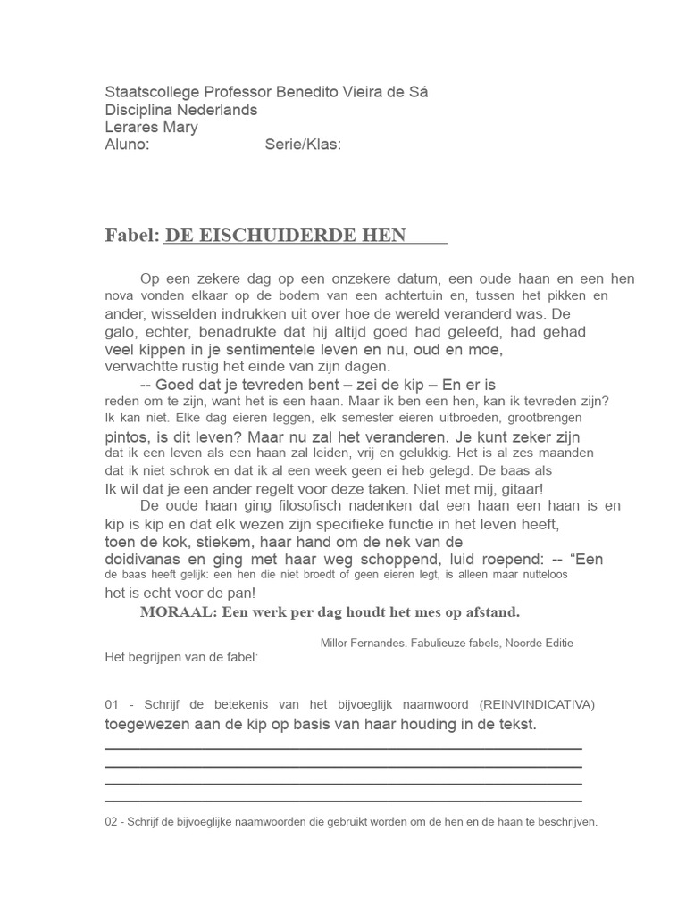 Fabel | PDF