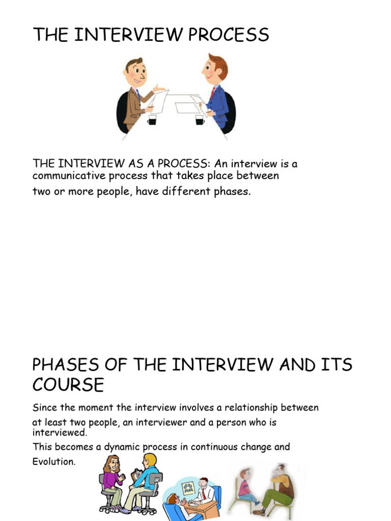 THE INTERVIEW PROCESS | PDF | Interview | Communication