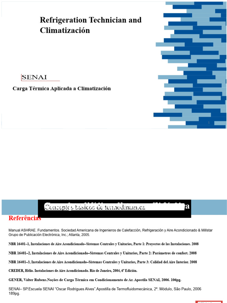 Cálculo de Carga Térmica en Climatización | PDF | Transferencia de ...