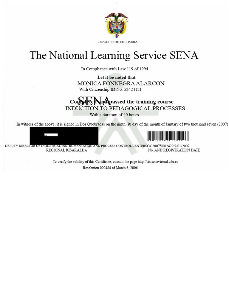 Event Organization Certificate | PDF