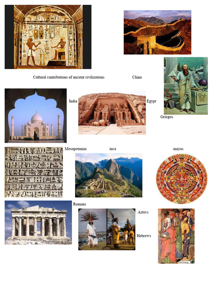 Cultural Contributions of Ancient Chinese Civilizations | PDF