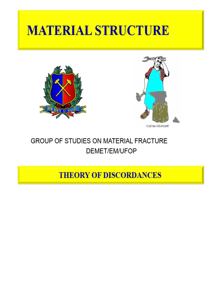 Understanding Material Discontinuities | PDF | Dislocation | Plasticity ...