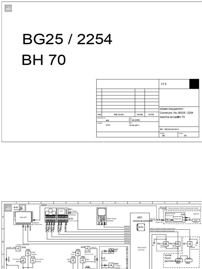 Schéma Électrique BG25 | PDF