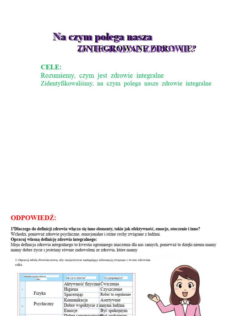 Zdrowie Integralne - DPCC | PDF