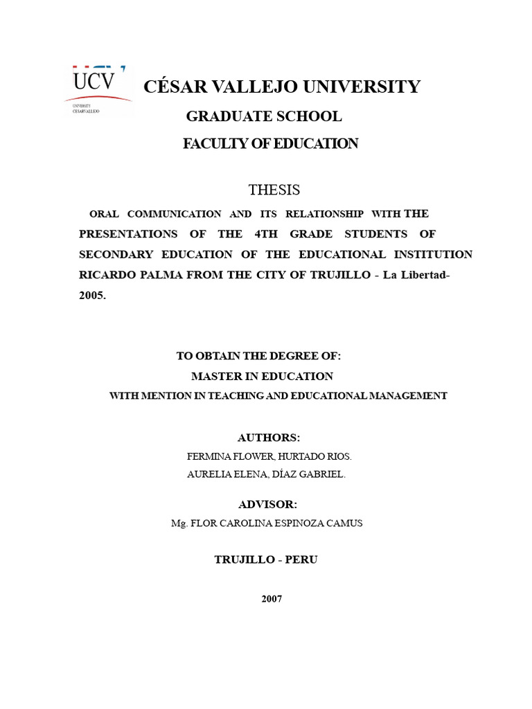 Cover Page, Dedication, Acknowledgments, Presentation | PDF | Learning ...