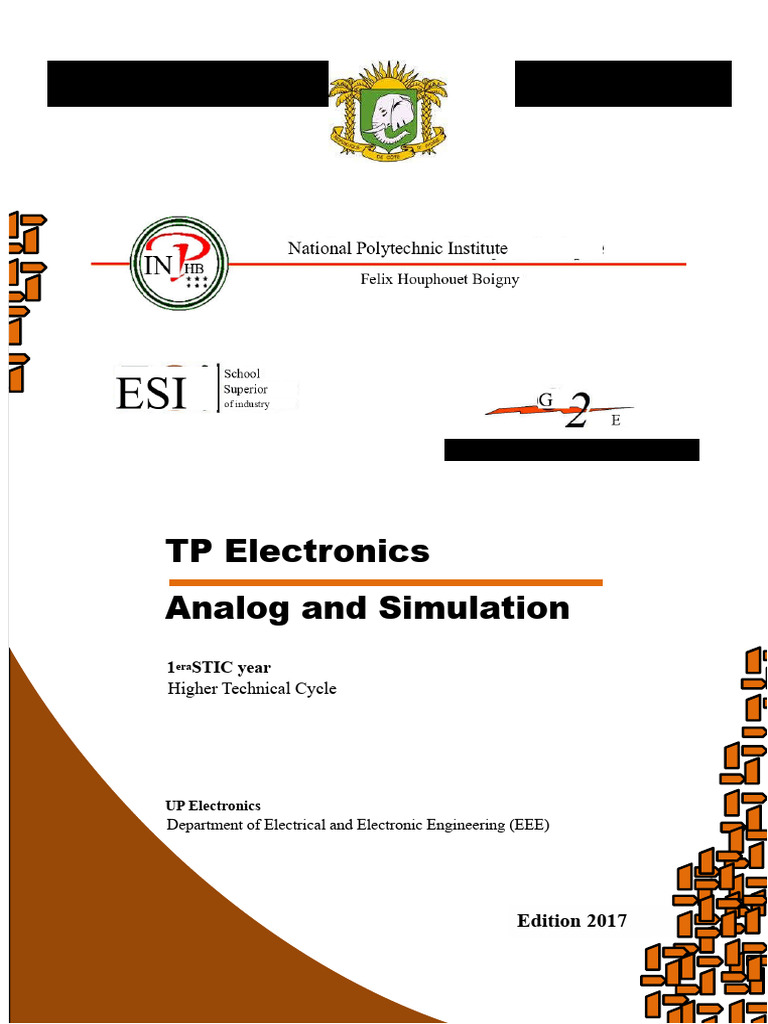 Analog Electronics Lab Guide 2017 | PDF | Rectifier | Power Supply