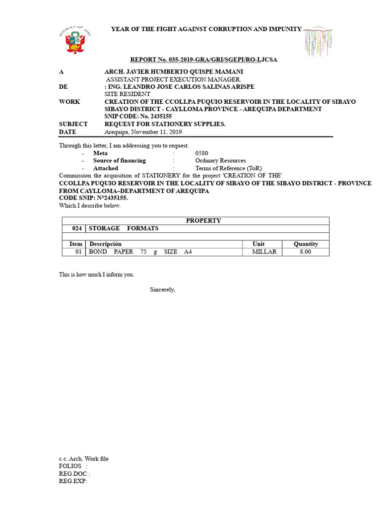 REPORT No. 035 - A4 BOND PAPER | PDF