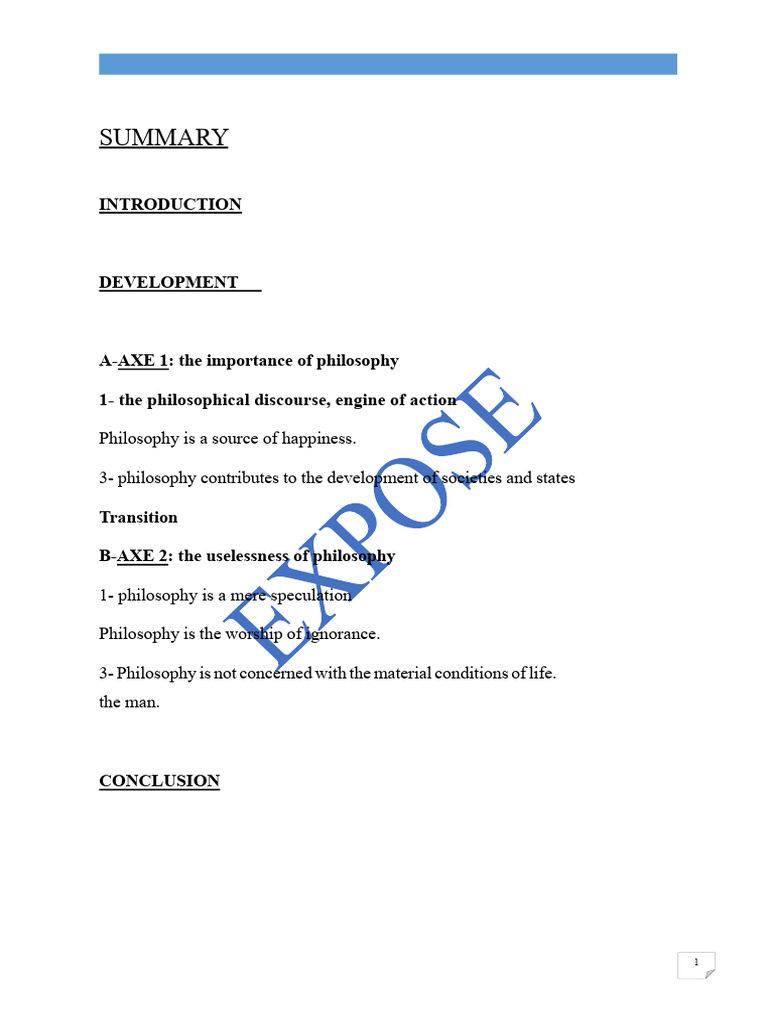 PHILOSOPHY PRESENTATION Utility of Philosophy | PDF | Reason | Science