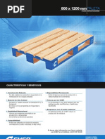 Especificaciones Pallet CHEP B0806A 09ene2020 | PDF